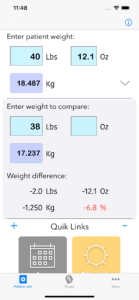Pedi QuikCalc 5 – Weight-based pediatric drug dosing and calculators
